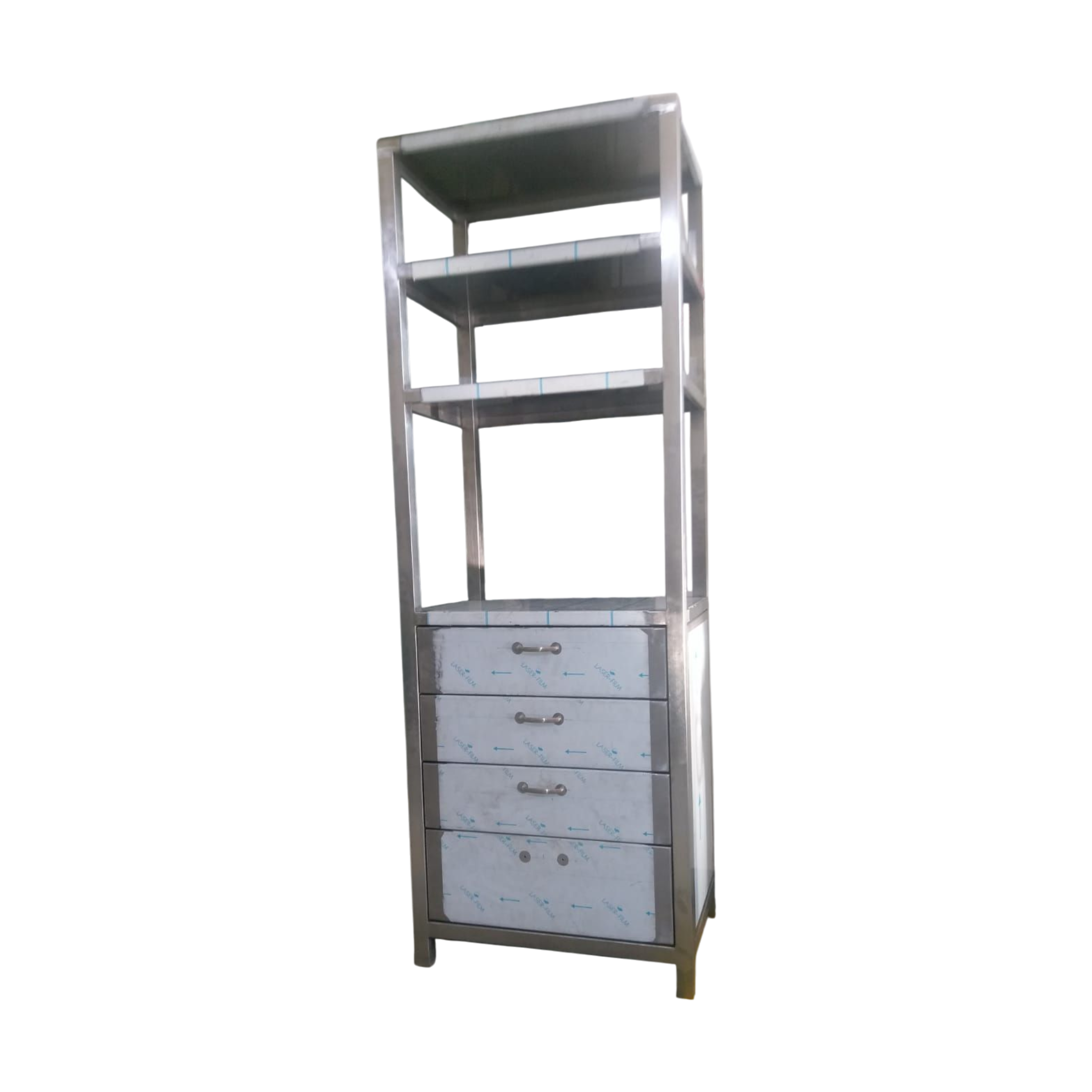 Dulap Inox cu Rafturi - Romarby Inox