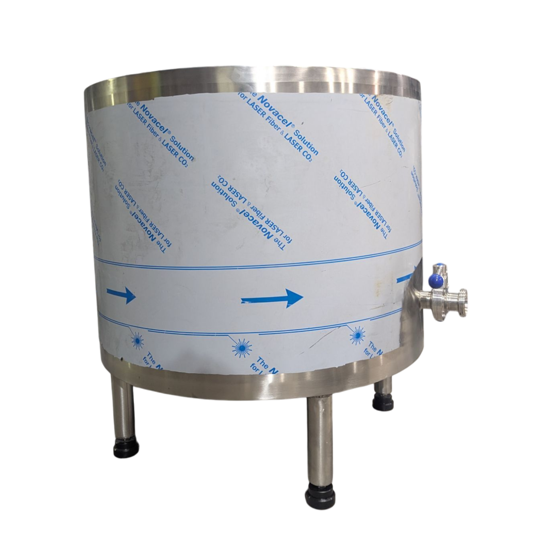 Bazin Inox Pasteurizare cu Manta Dubla - Romarby Inox