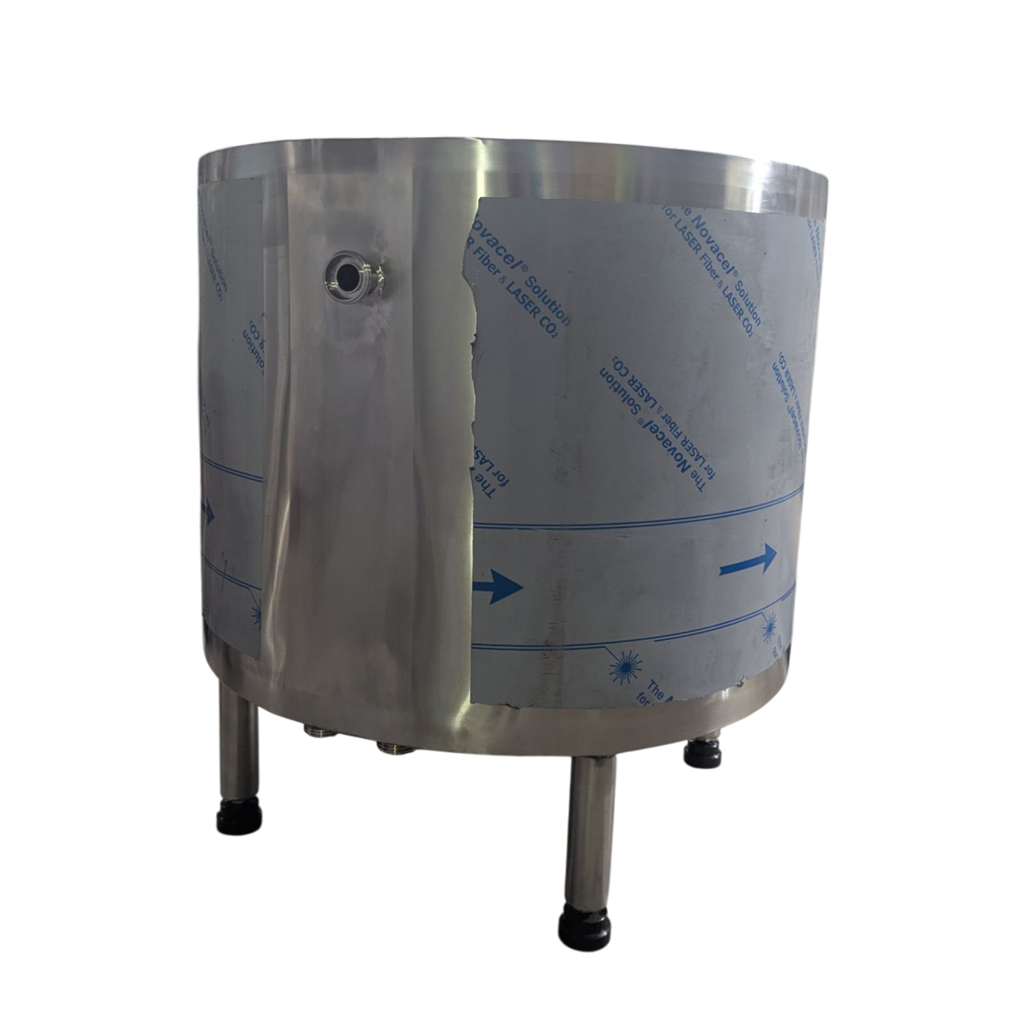 Bazin Inox Pasteurizare cu Manta Dubla - Romarby Inox